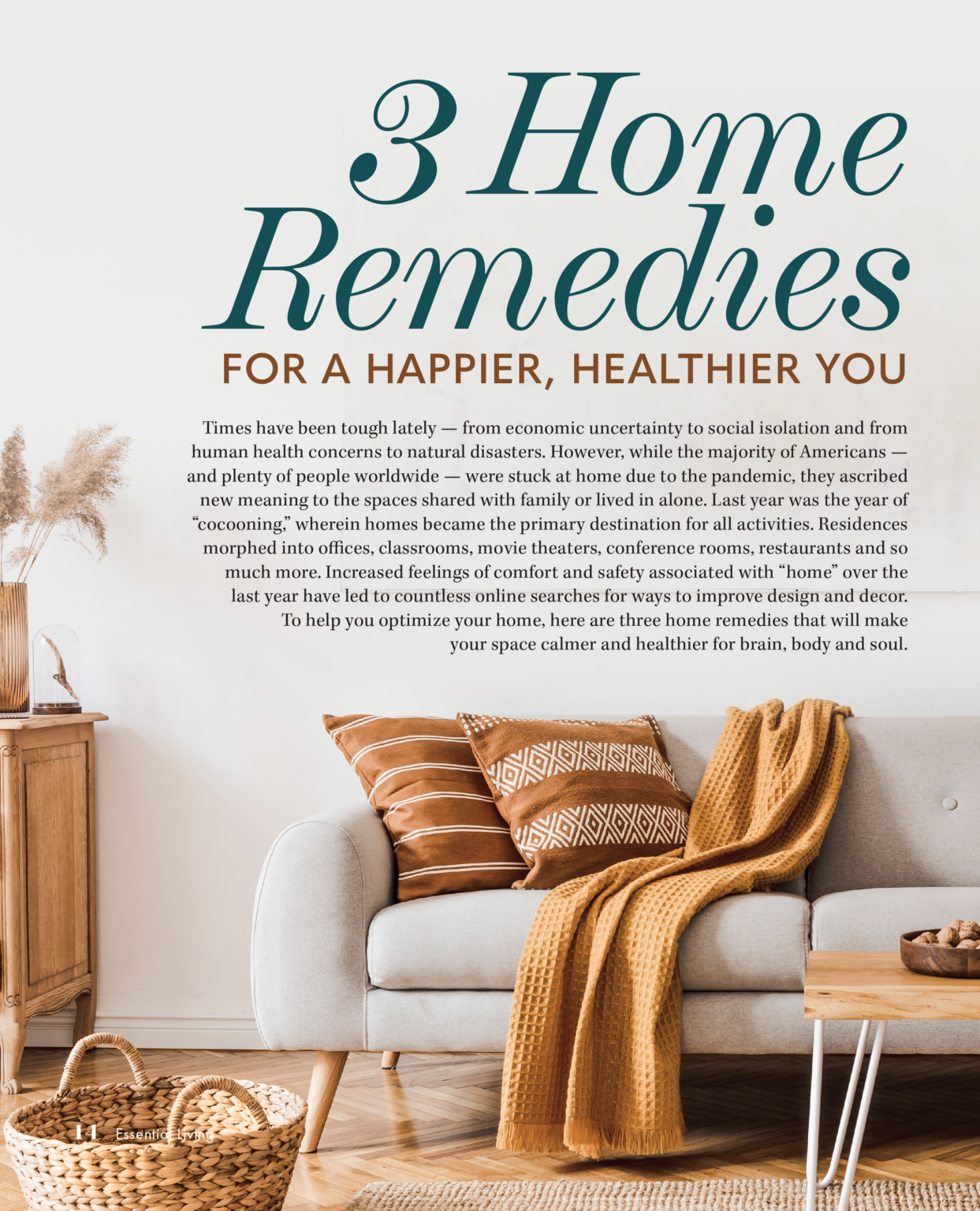 Essential Living personally branded magazine - Essential Engine