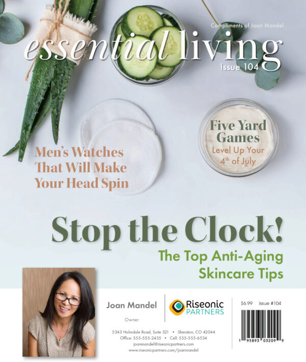 Essential Living personally branded magazine - Essential Engine