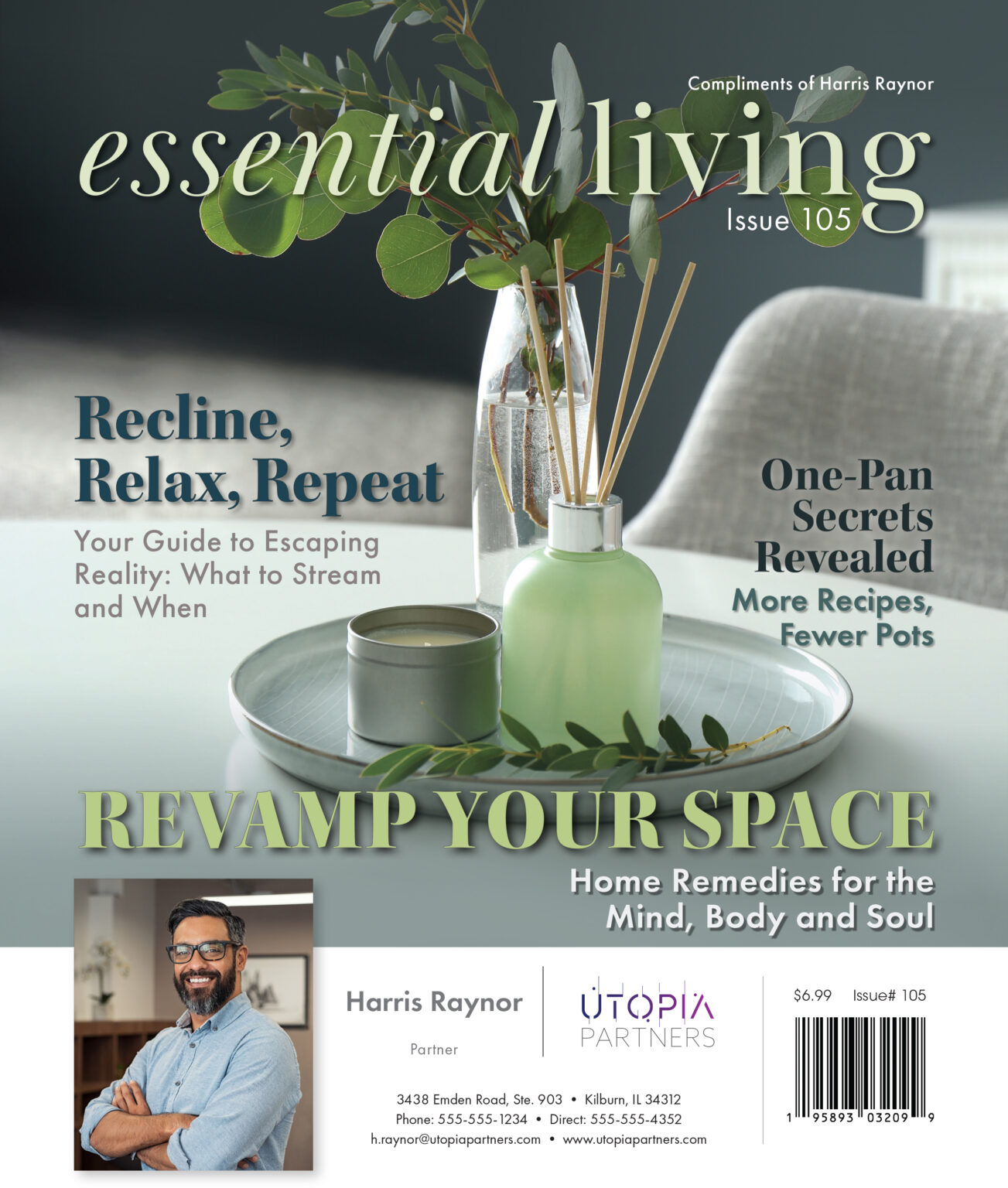 Essential Living personally branded magazine - Essential Engine