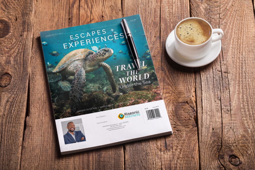 Escapes + Experiences magazine - Personally Branded Magazine