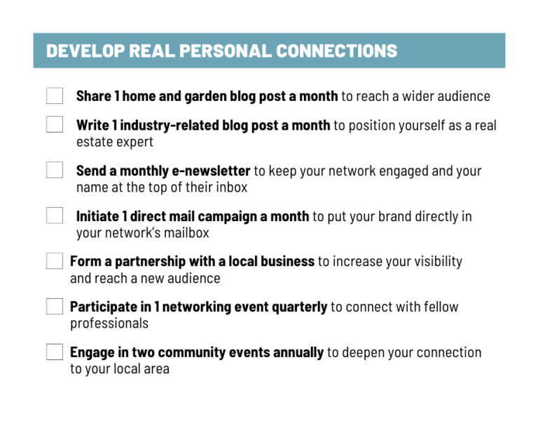 The Real Estate Agents' Marketing Checklist - Essential Engine