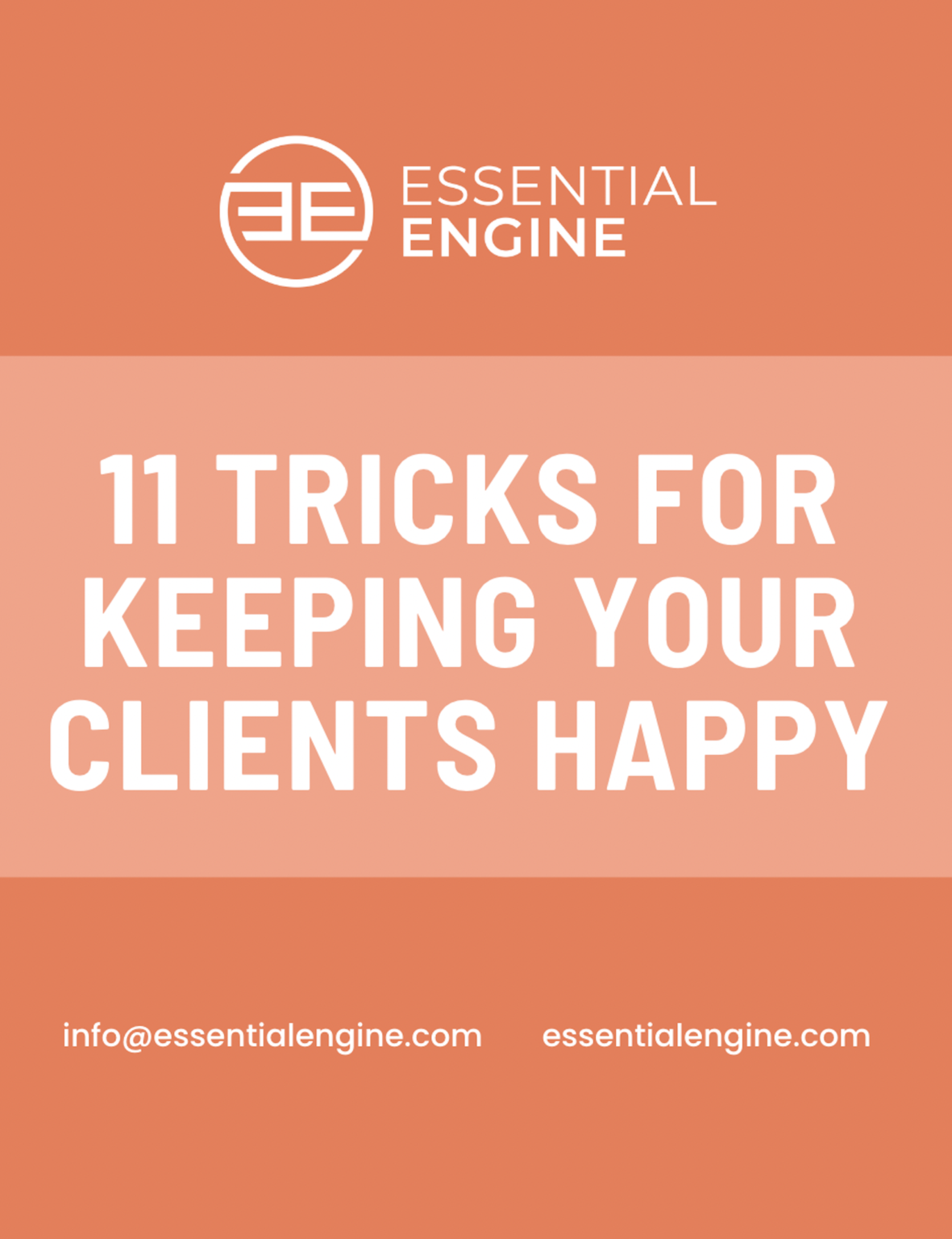 11 Tricks for Keeping Your Clients Happy - Essential Engine