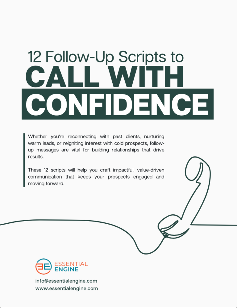Scripts to Call With Confidence - Essential Engine